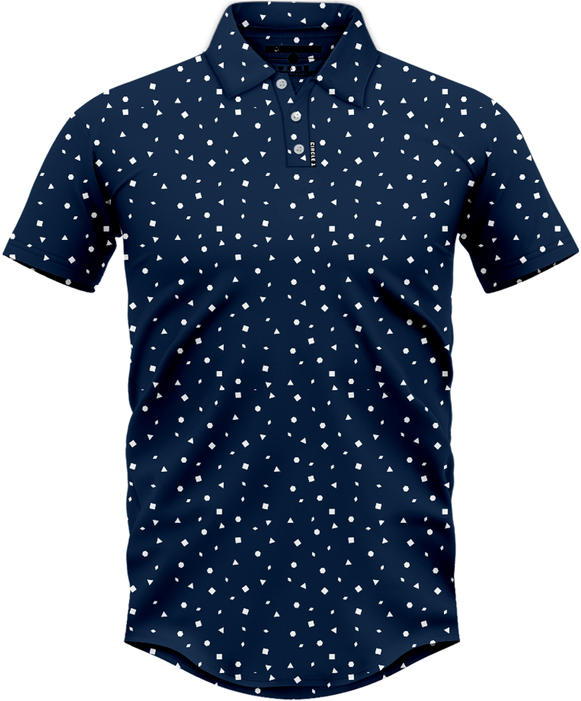 C1 Original Polo V3 - Geometric – The Golf Guys Online