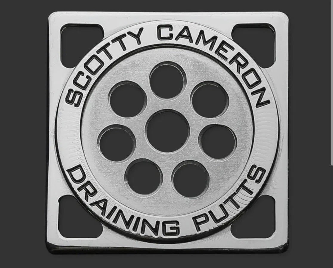 Scotty Cameron 2023 Cameron Coin Drain-O Square Round Ball Marker – The ...