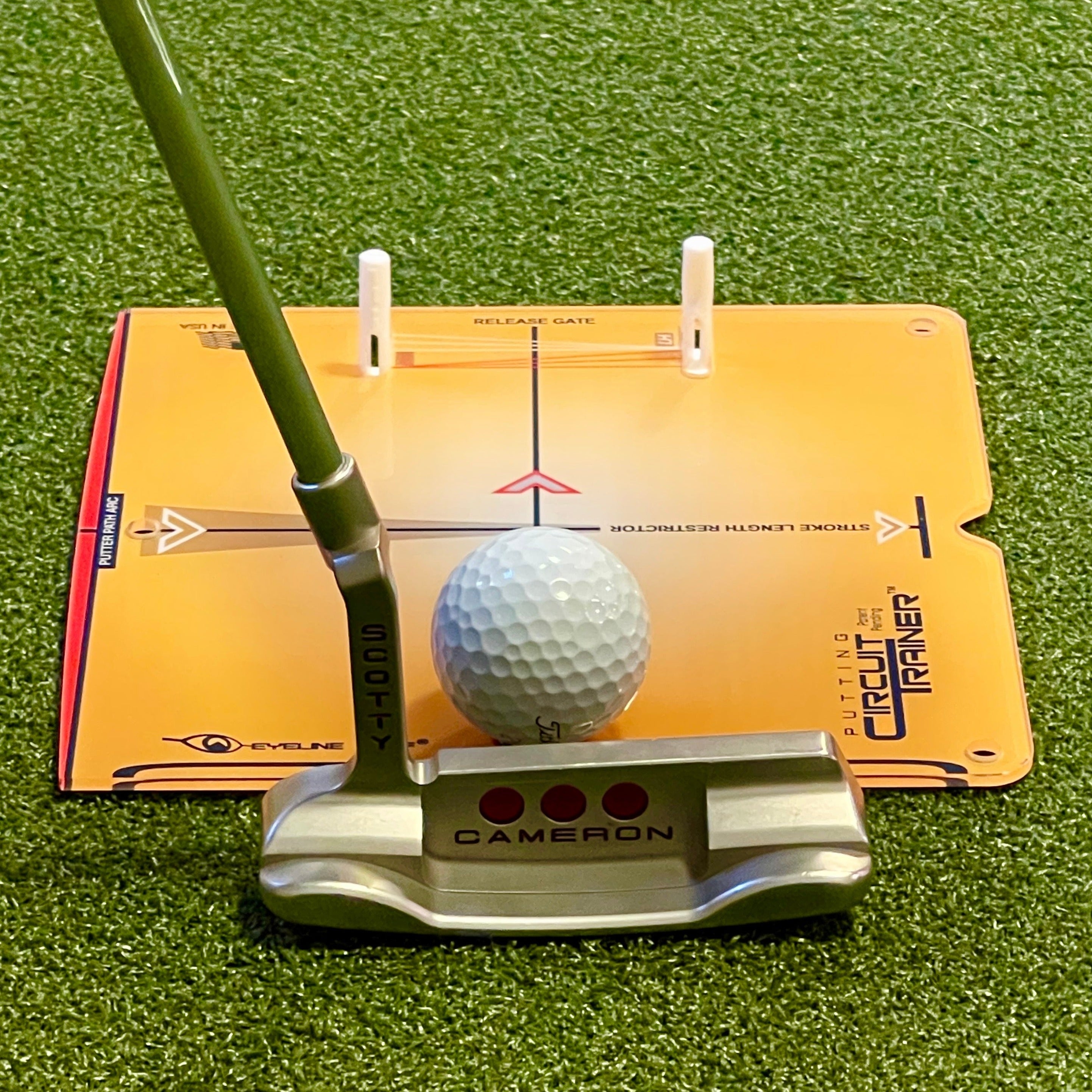 PUTTING CIRCUIT TRAINER - YELLOW TRAINER – The Golf Guys Online