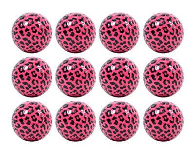 New Novelty Pink Leopard Print Golf Balls – The Golf Guys Online