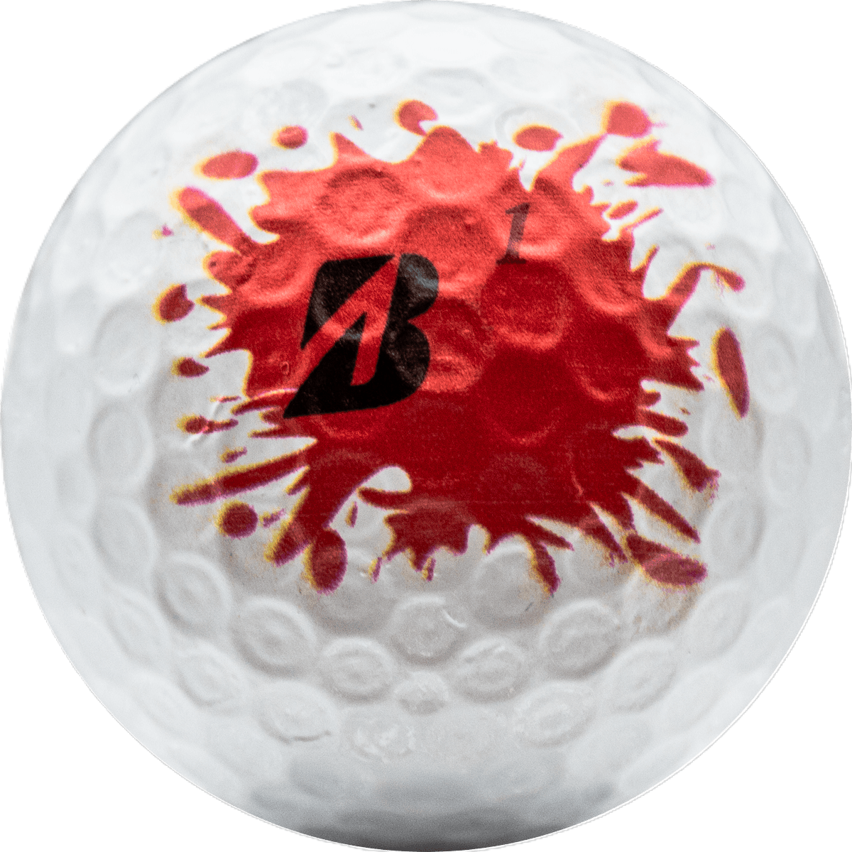 Bridgestone Tour B RX Blood Splatter Golf Balls – The Golf Guys Online