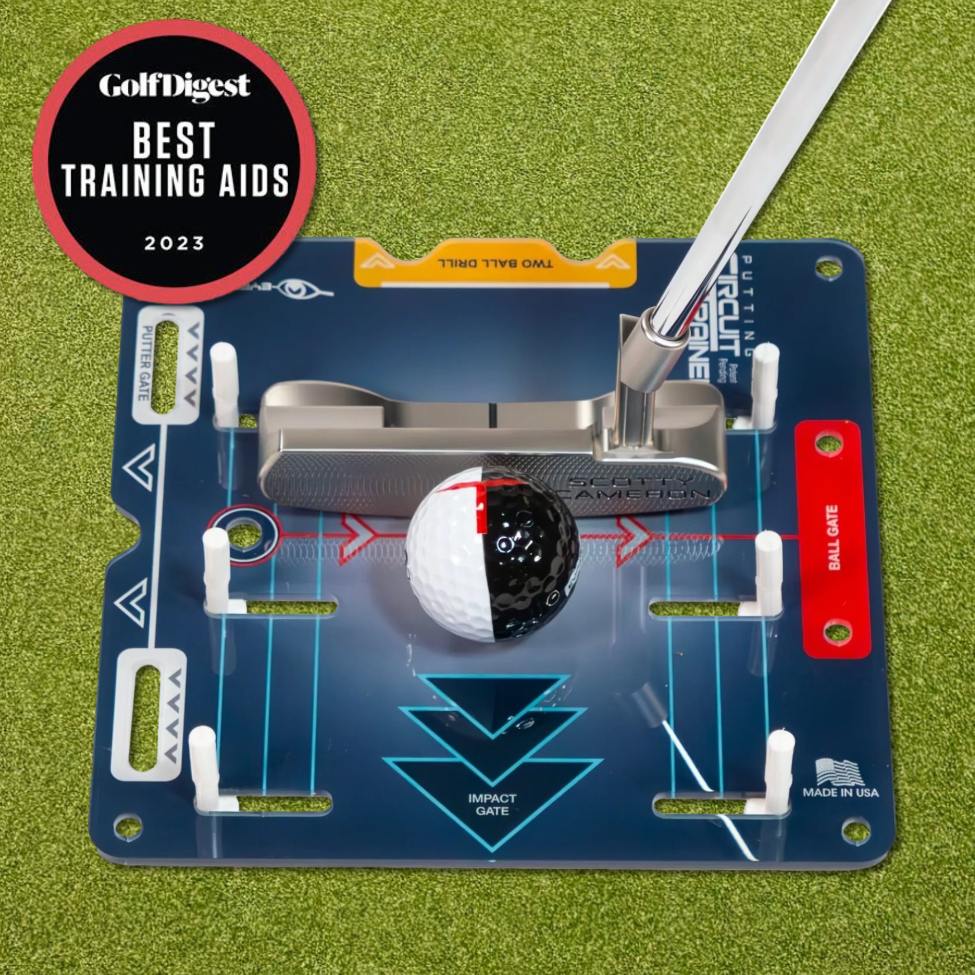 PUTTING CIRCUIT TRAINER - BLUE TRAINER – The Golf Guys Online