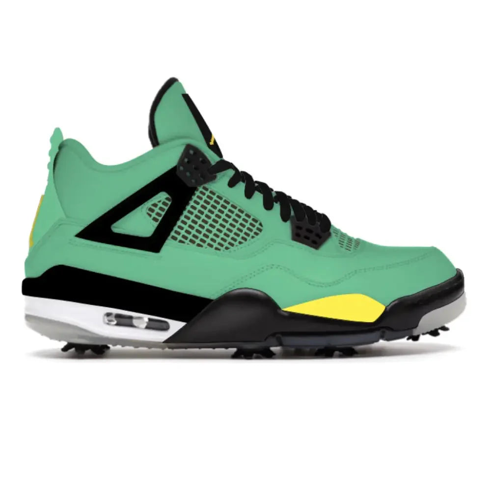 "Oregon" Jordan 4 Retro Golf Shoes – The Golf Guys Online