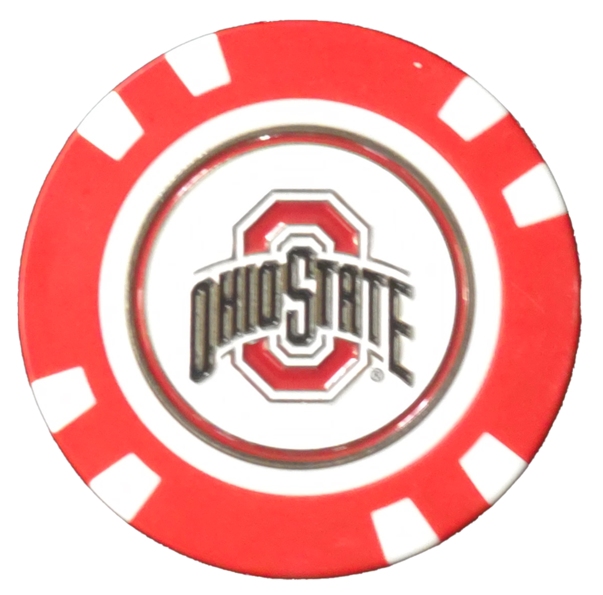 Officially Licensed Ohio State Buckeyes Poker Chip Ball Marker – The ...